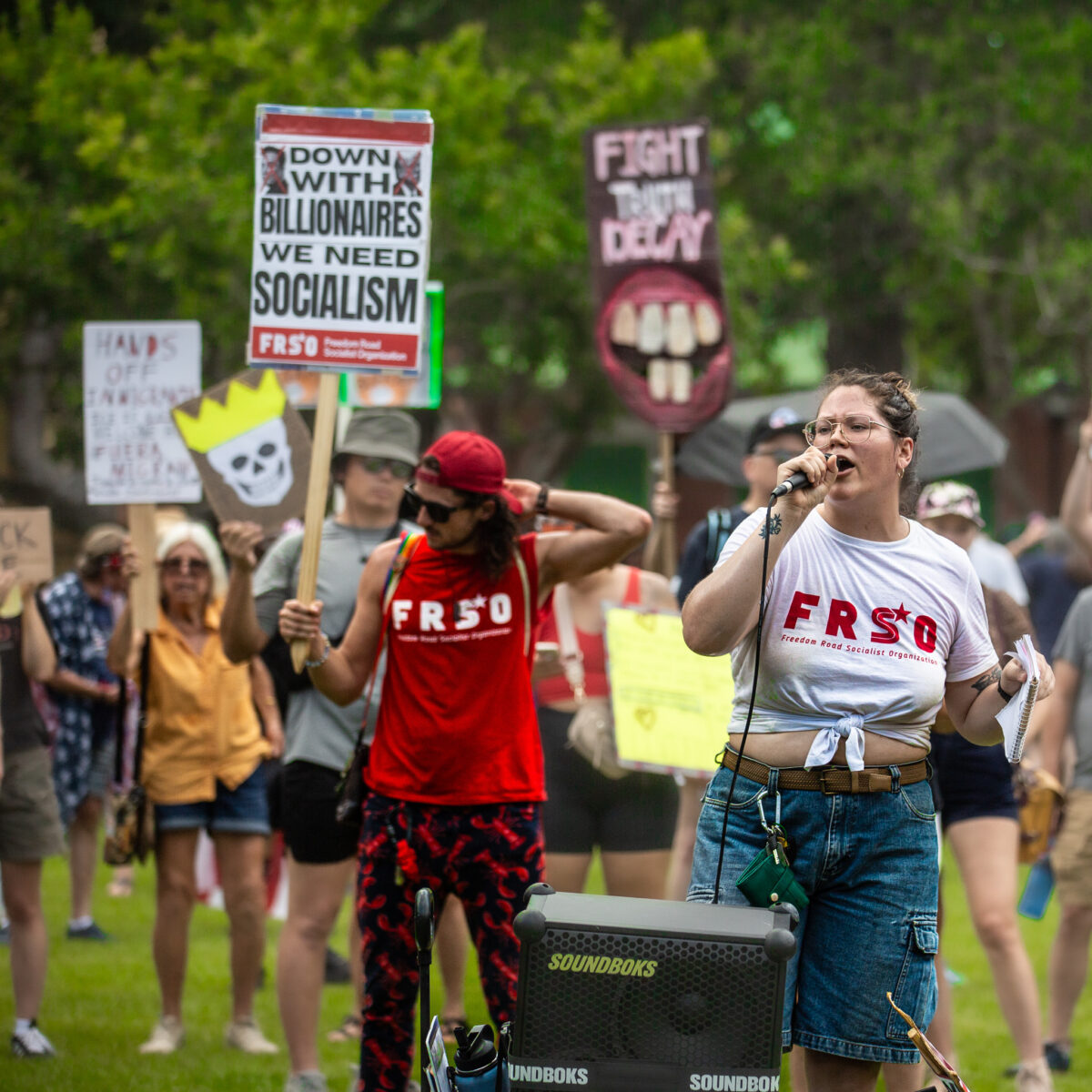 ‘No Kings Day’ draws 6,500 into New Orleans streets | The Lens