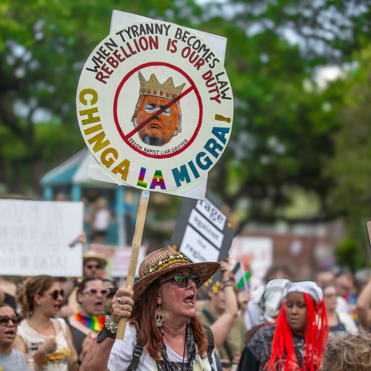 ‘No Kings Day’ draws 6,500 into New Orleans streets | The Lens